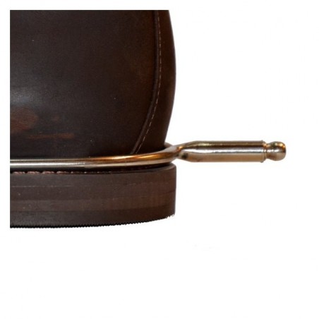 Long straight slip-on spurs with ball end